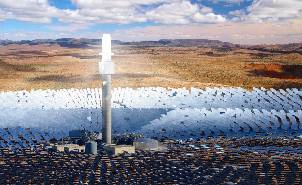 Une nouvelle centrale solaire utilise du sel fondu pour stocker de l ...